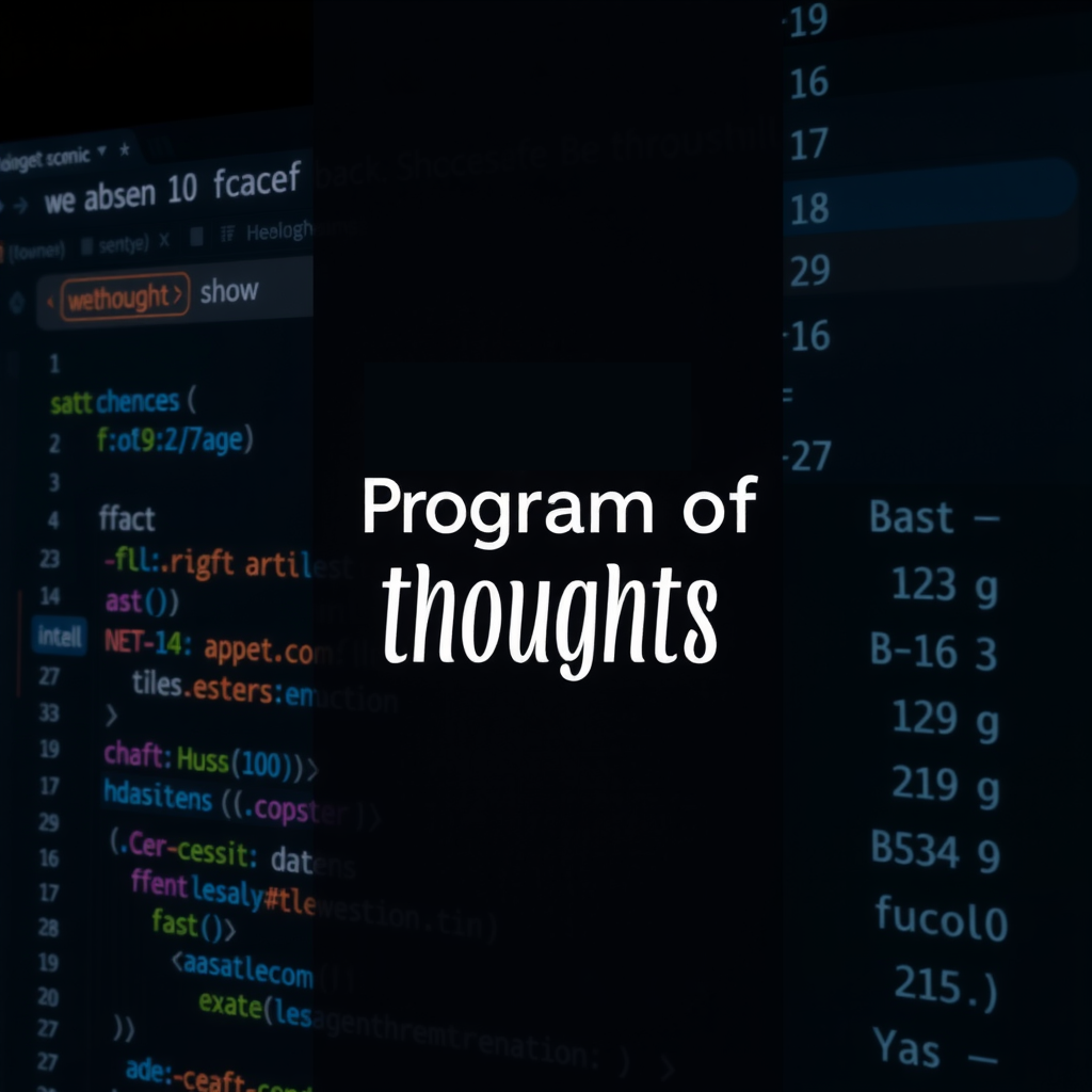 Program of Thoughts
